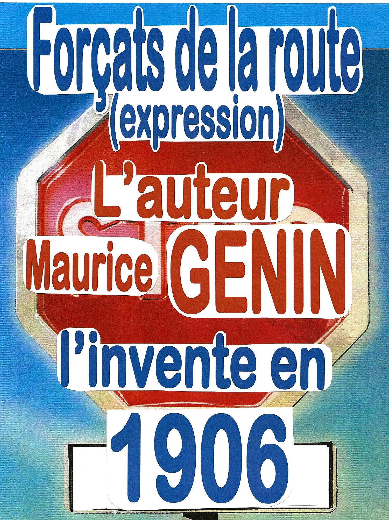 Par erreur, l'expression Les Forçats de la route est attribuée à Albert ...