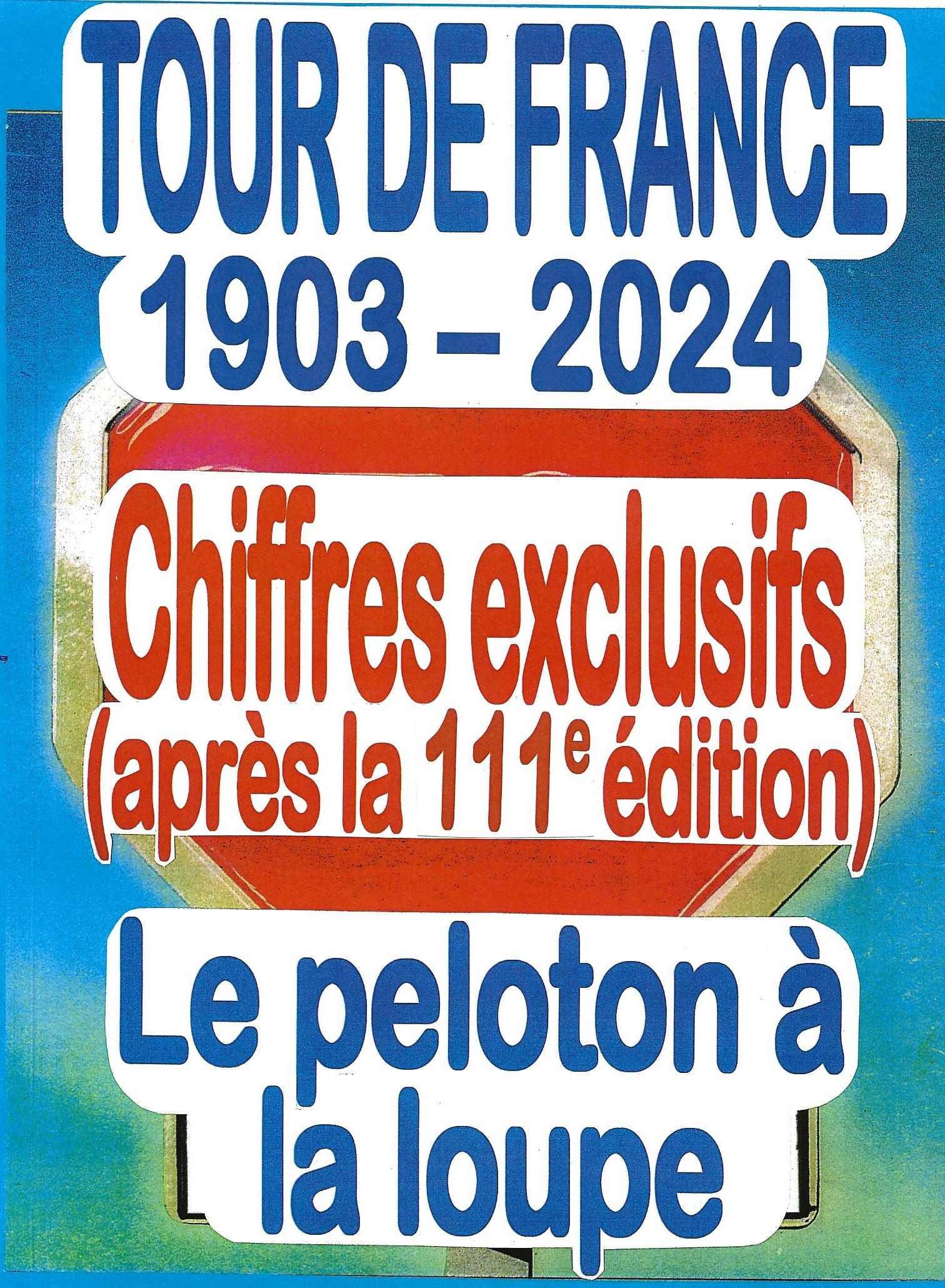 Tour de France - Des chiffres remarquables 1903-2024